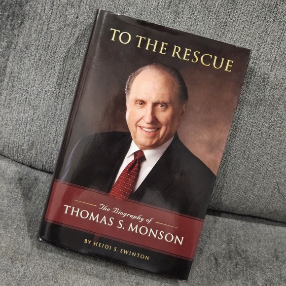 Accents | Signed 2x Thomas S Monson Heidi Swinton To The Rescue Book ...